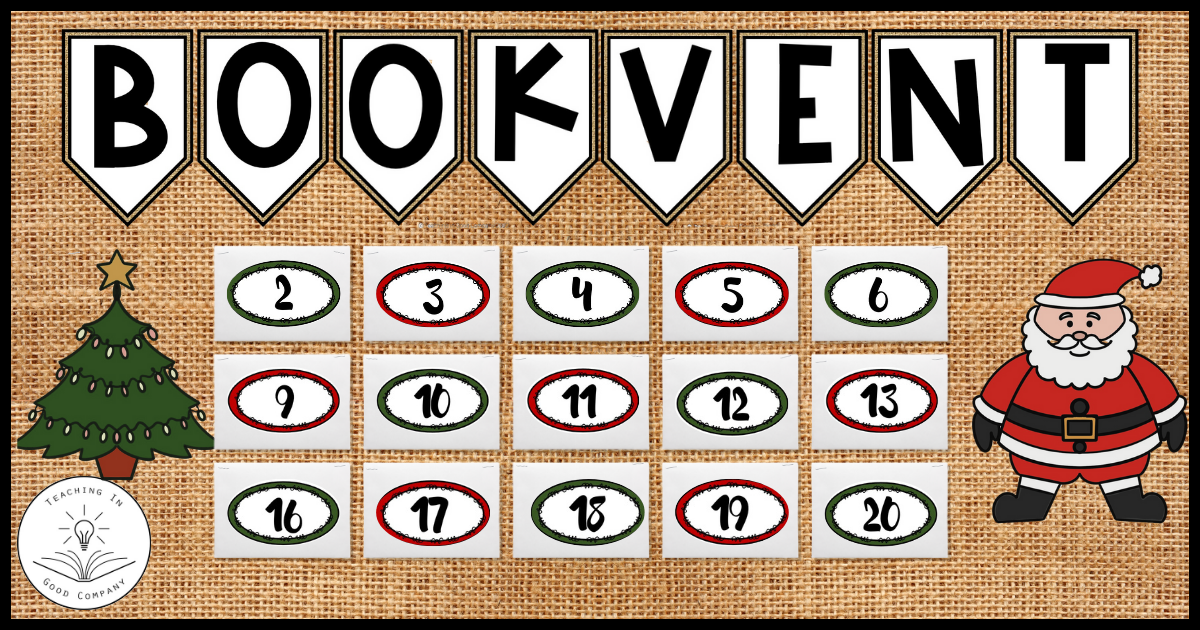 Celebrate the Season with a Bookvent Calendar in Your Classroom ...